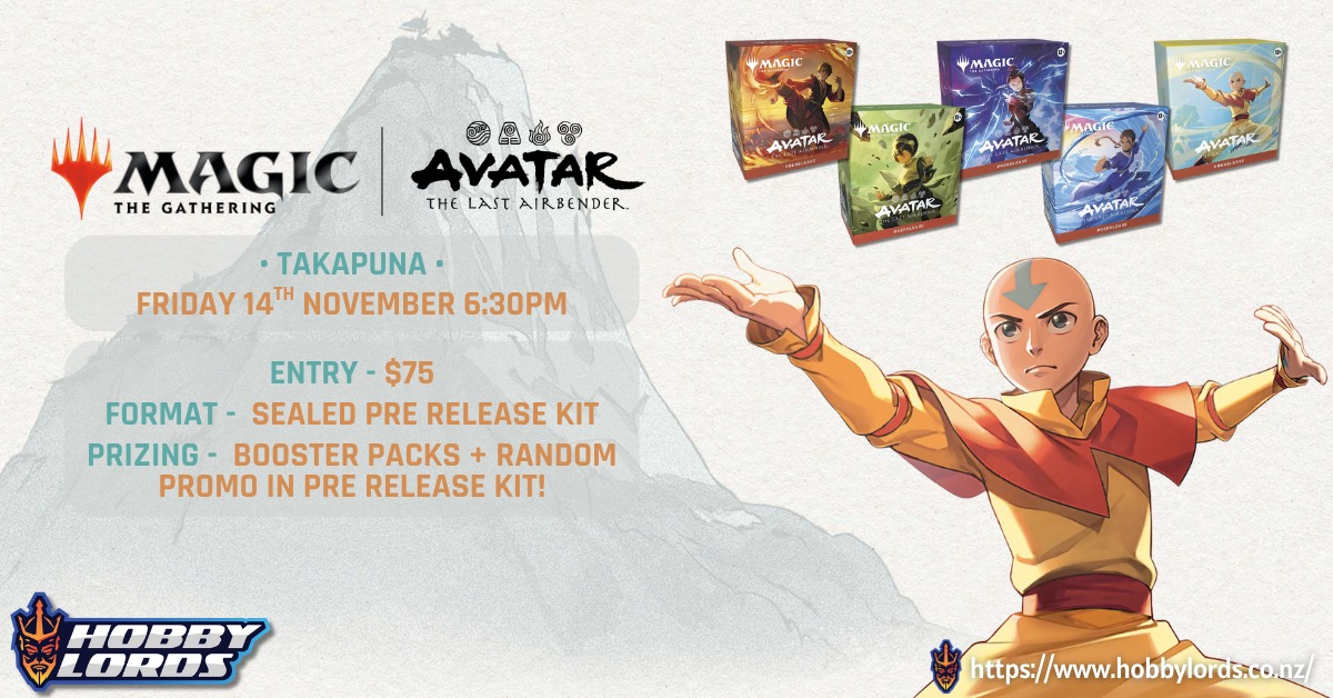 Magic: the Gathering - Avatar the Last Airbender Pre Release @ Hobby ...
