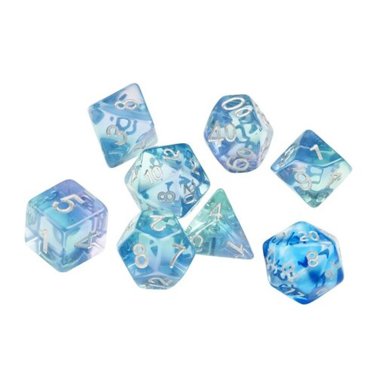 Sirius Dice Set - Emerald Waters - Hobby Lords