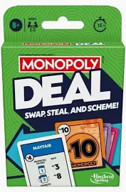Monopoly Deal Card Game Refresh - Hobby Lords Site