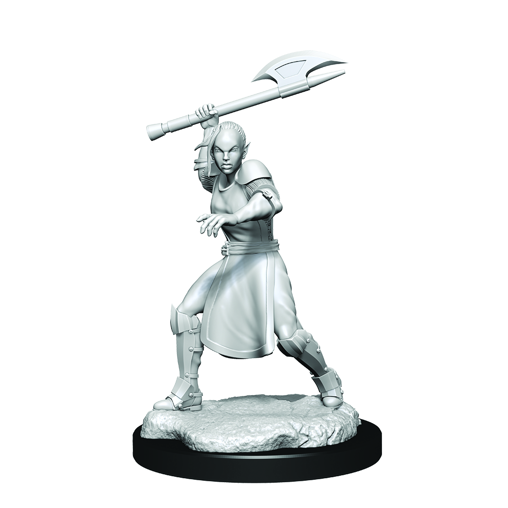 Critical Role Unpainted Miniatures Half-Elf Echo Knight and Echo Female ...
