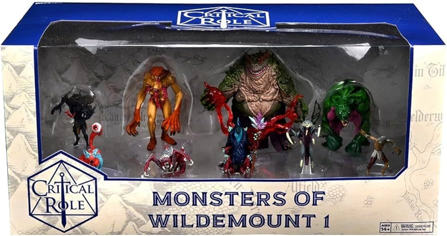 Critical Role Monsters of Wildemount Prepainted Miniatures Box Set 1 ...
