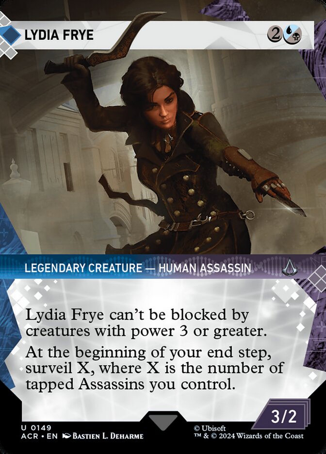 Lydia-Frye-Assassins-Creed-ACR-Foil-Coll-149 - Hobby Lords Site