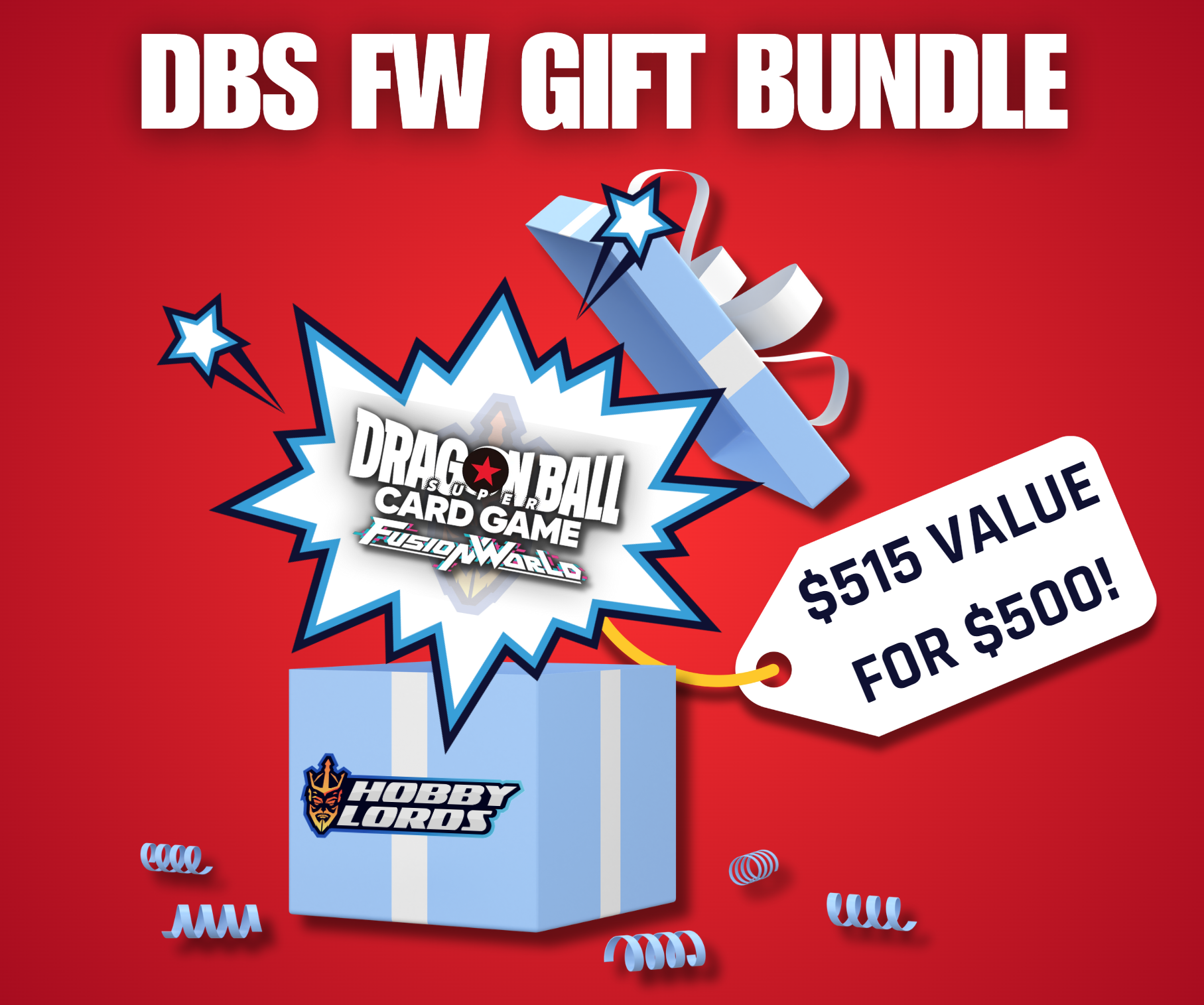 DBS Fusion World $500 Gift Bundle - Hobby Lords