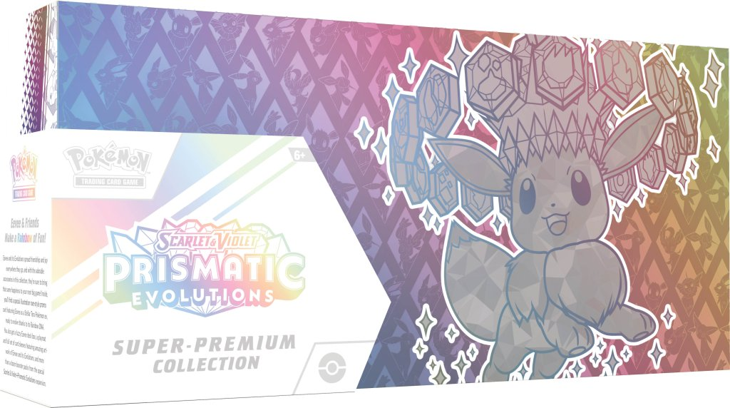 Pokémon TCG: Scarlet & Violet—Prismatic Evolutions Super-Premium ...