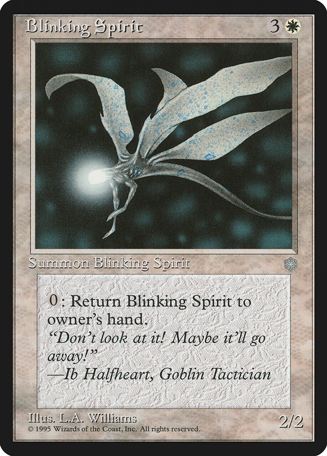 Blinking Spirit - Ice Age - (ICE) - Non Foil - Coll # 8 - Hobby Lords