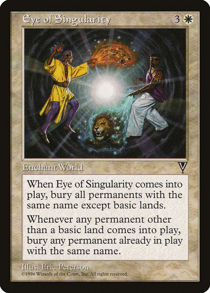 Eye of Singularity - Visions - (VIS) - Non Foil - Coll # 4 - Hobby Lords