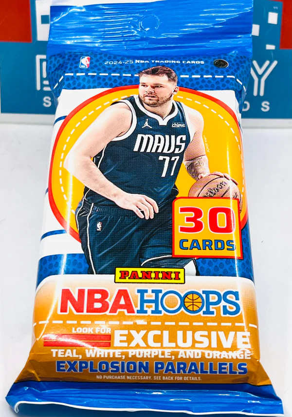 2024-25 Panini NBA Basketball Hoops Fat Packs (30 cards) - Hobby Lords