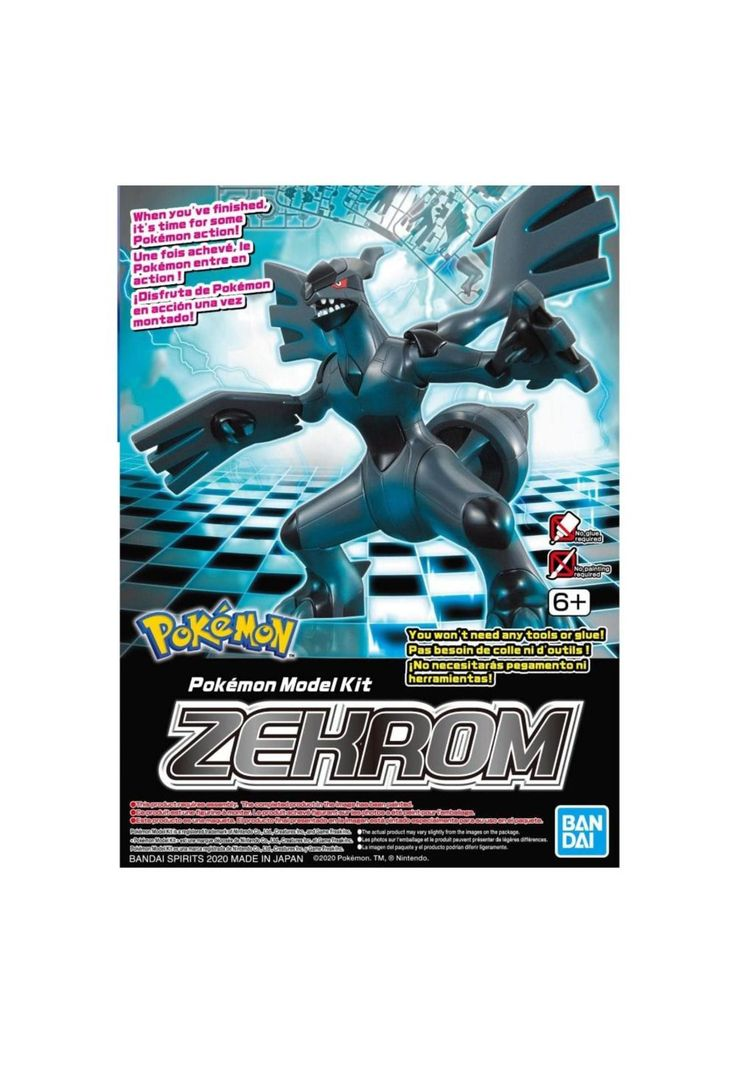 Pokemon Model Kit Zekrom - Hobby Lords