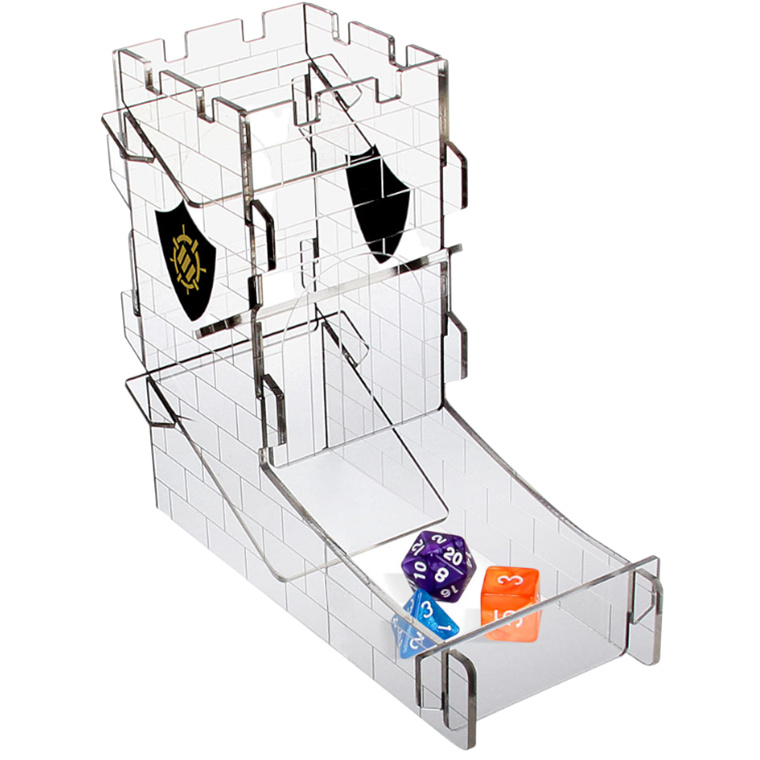 Enhance Tabletop Clear Dice Tower - Hobby Lords
