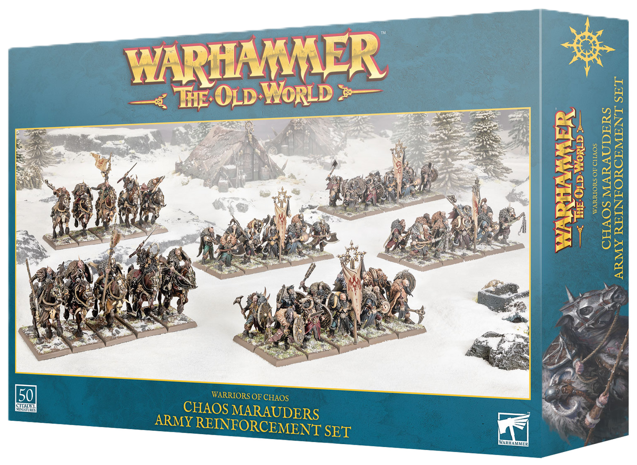 The Old World Chaos Marauders Army Reinforcement Set - Hobby Lords