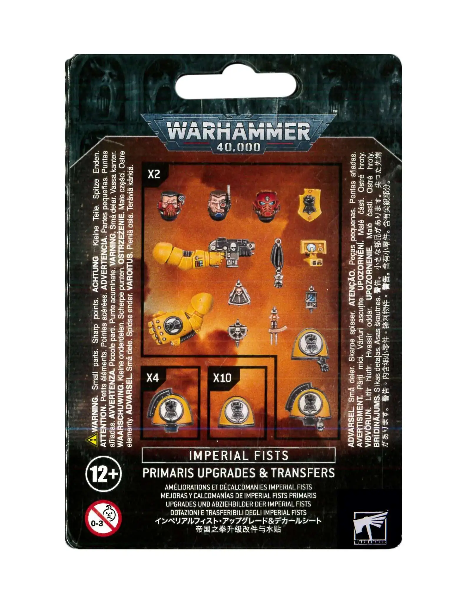 Imperial Fists Primaris Upgrades & Transfers - Hobby Lords