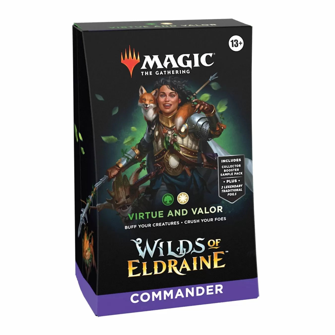 Magic Wilds of Eldraine Commander Deck - Virtue And Valour - Hobby Lords