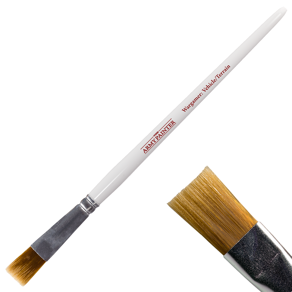 Army Painter - Wargamer Brush - Vehicle / Terrain Brush - Hobby Lords Site