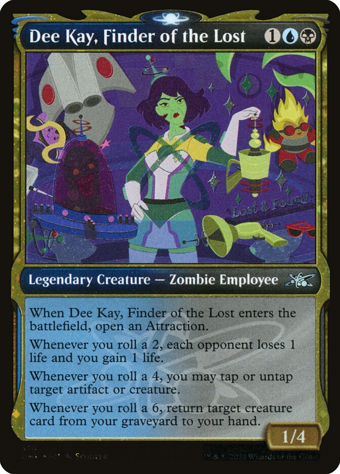 Dee Kay, Finder of the Lost - Unfinity (UNF) - Foil - Coll # 510 ...